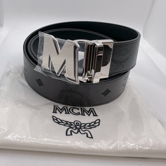 MCM | Accessories | Mcm Mens Reversible Adjustable Belt | Poshmark